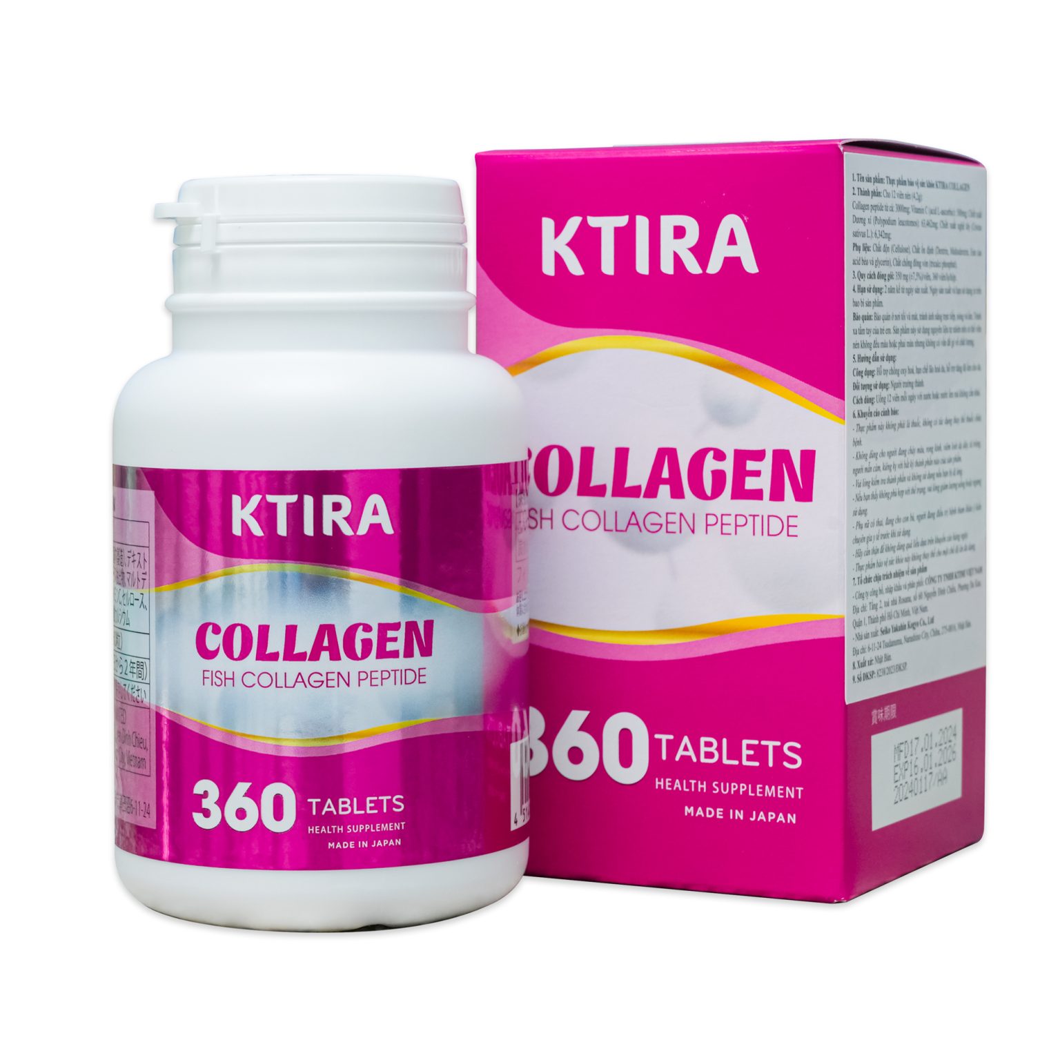 Viên Uống KTIRA Dầu Nhuyễn Thể OMEGA 3 KRILL - KTIRA Nhật Bản