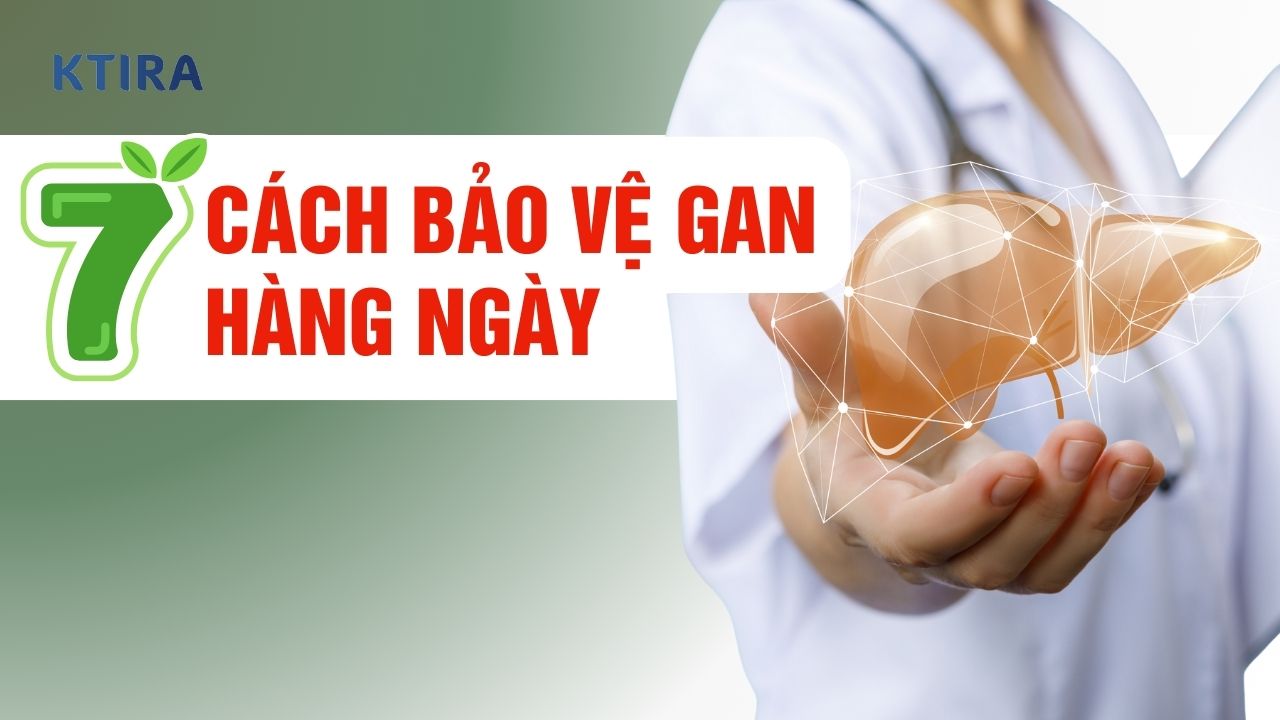 7 Cách Bảo Vệ Gan Hàng Ngày! - KTIRA Nhật Bản